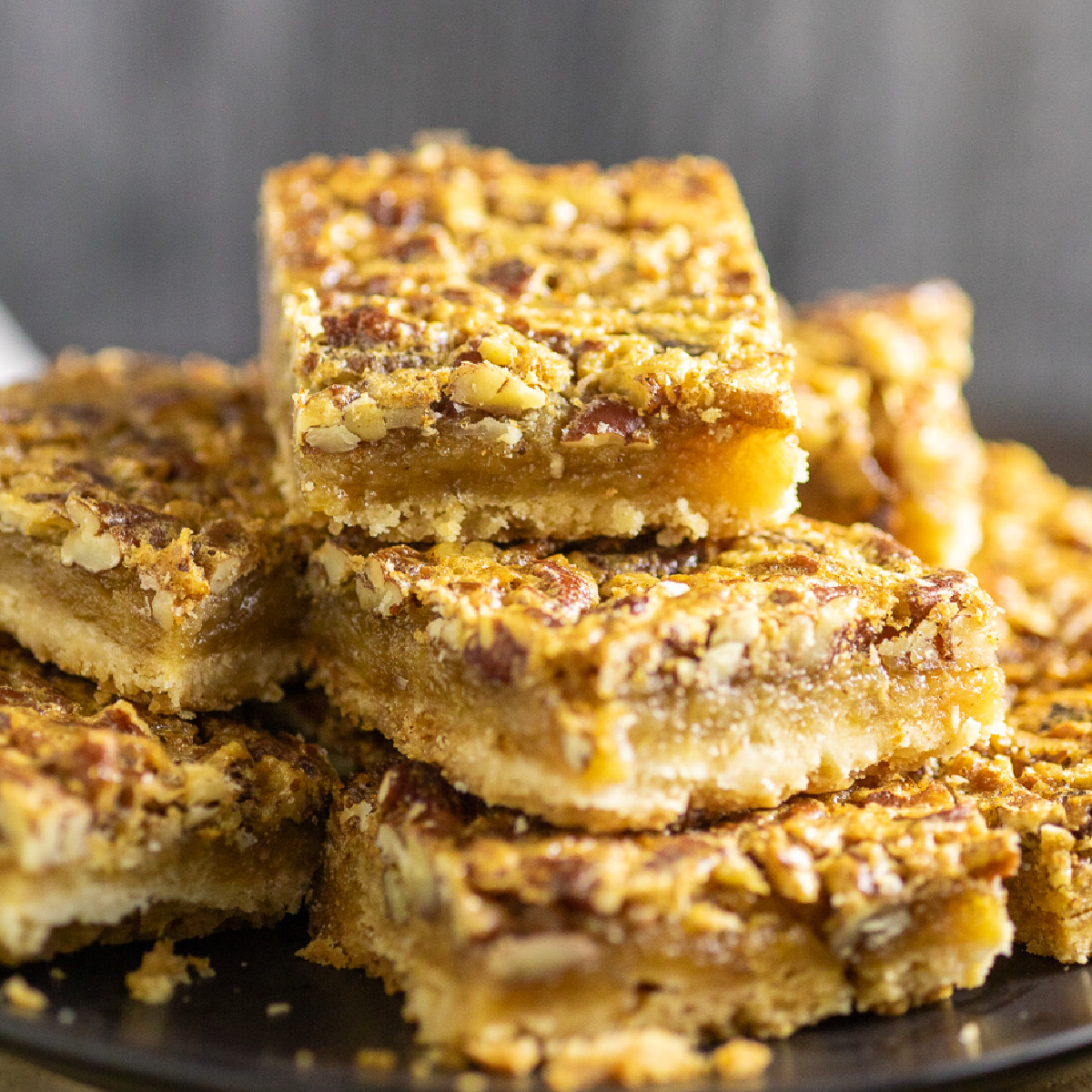 Southern Pecan Pie Bars - The Gracious Wife