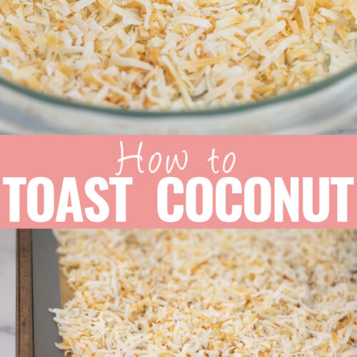 How to Toast Coconut - The Gracious Wife