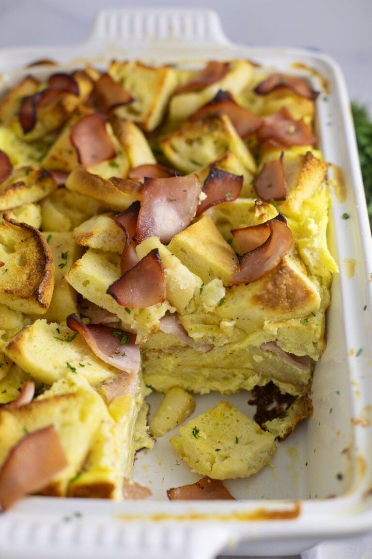 Eggs Benedict Casserole - The Gracious Wife