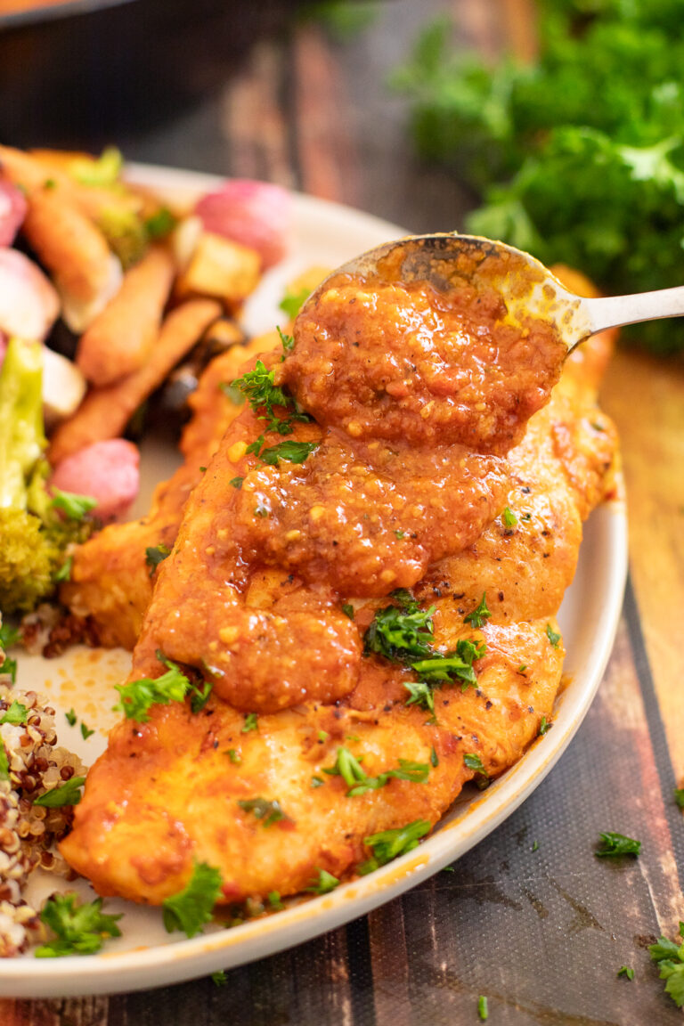Romesco Chicken - The Gracious Wife