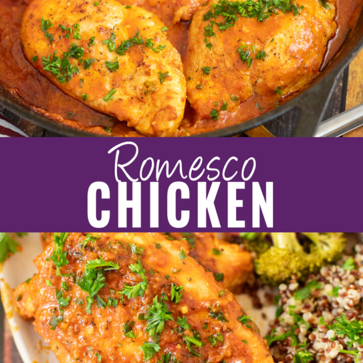 Romesco Chicken - The Gracious Wife