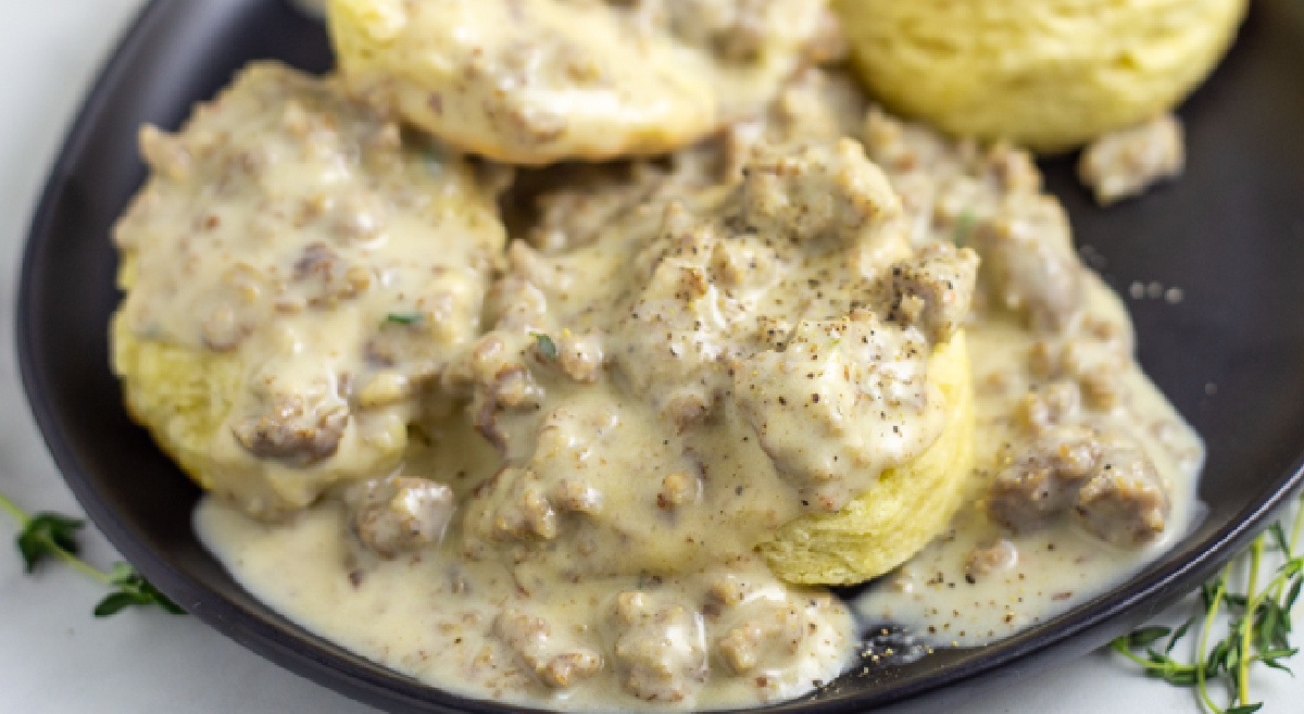 Southern Biscuits and Gravy: Creamy, Mile-High Comfort at Home - The ...
