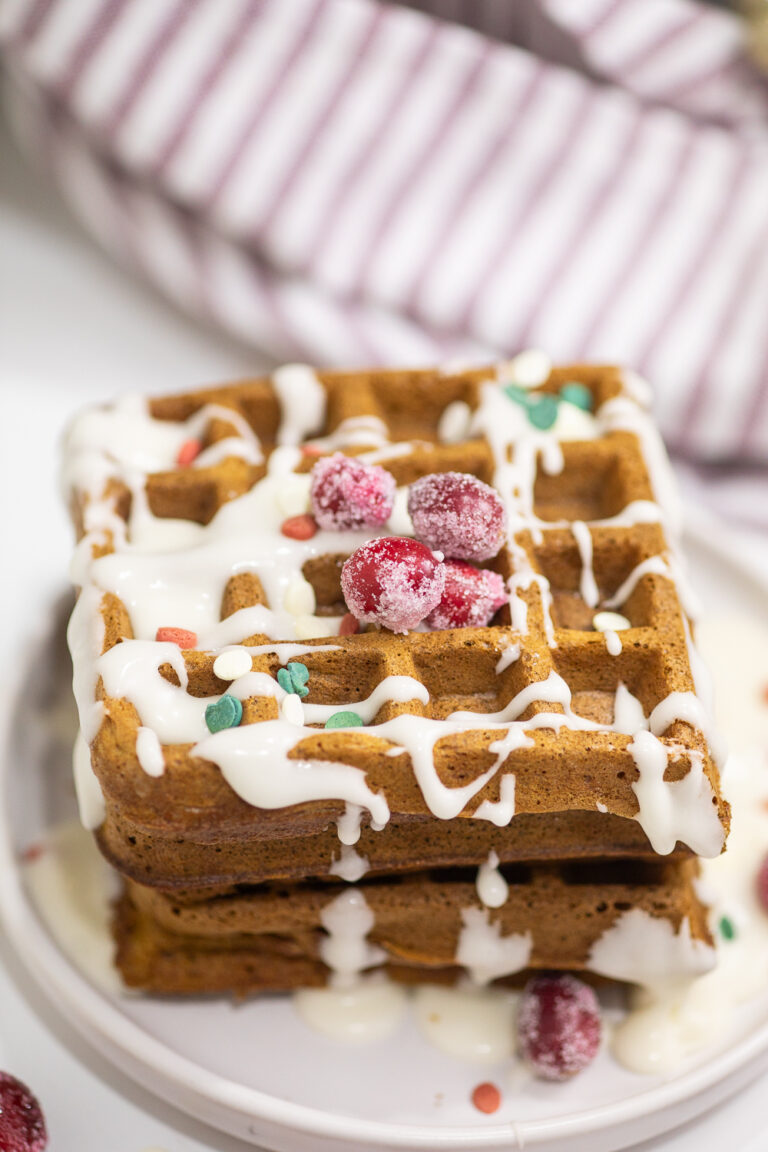 Gingerbread Waffles - The Gracious Wife