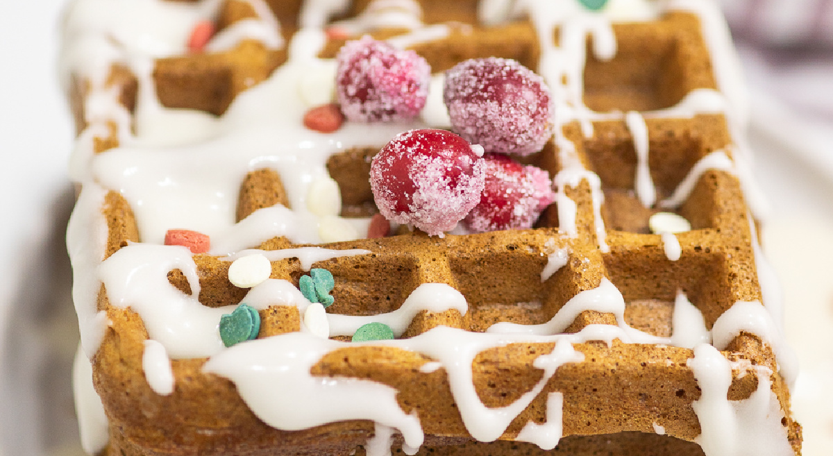 Gingerbread Waffles - The Gracious Wife