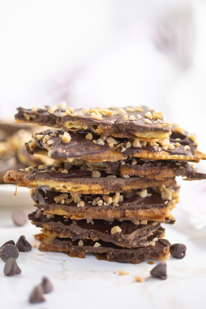Saltine Toffee Recipe - AKA Christmas Crack
