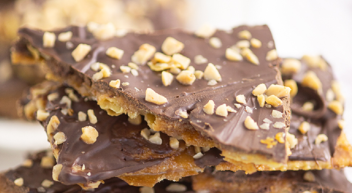 Saltine Toffee Recipe - AKA Christmas Crack