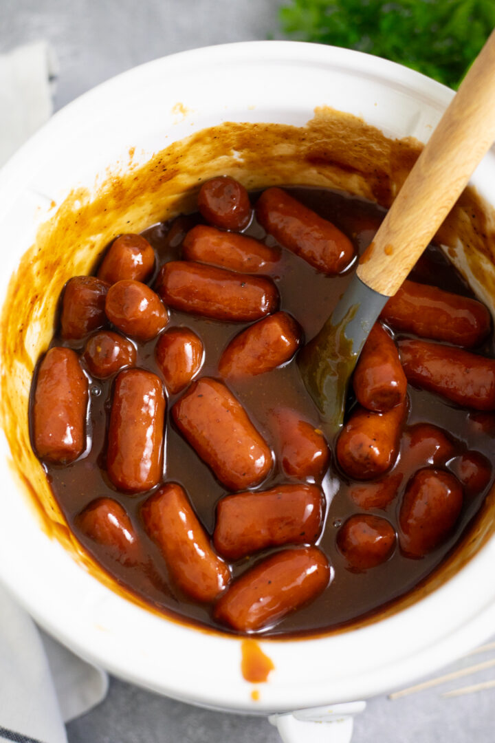 Slow Cooker Little Smokies - The Gracious Wife